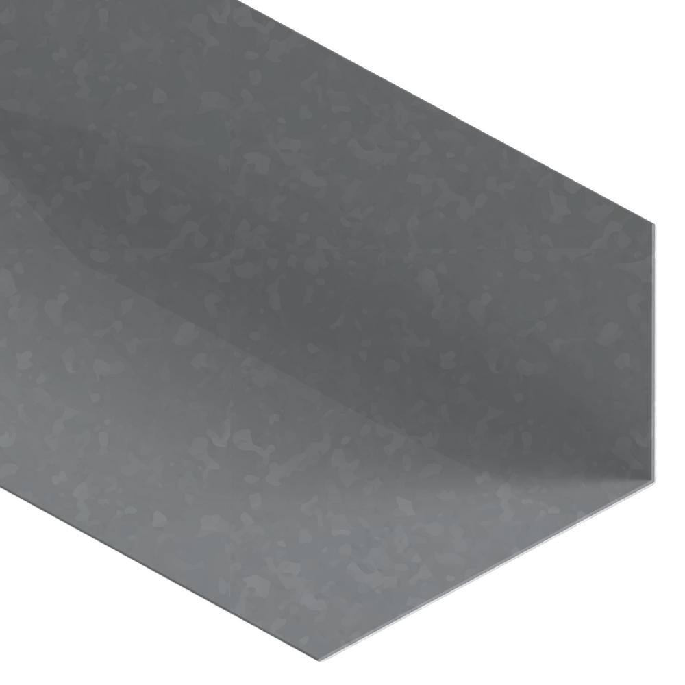 Gibraltar Building Products 3 in. x 5 in. x 10 ft. Galvanized Steel ...