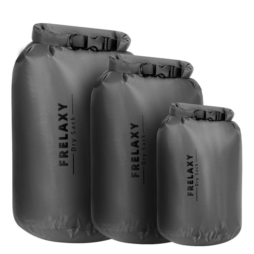 Angel Sar 9.5 in. W x 9.5 in. D x 22.4 in. H Gray Waterproof ...