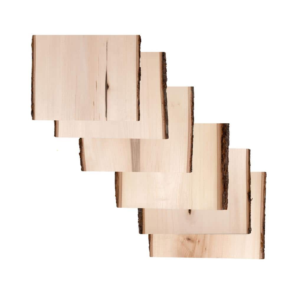 Walnut Hollow 1 in. x 10 in. x 1 ft. Rustic Basswood Plank Project ...