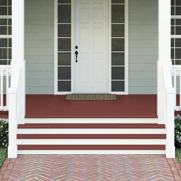 Red Porch Floor Paint Color Give The Patio A New, Fresh Look With