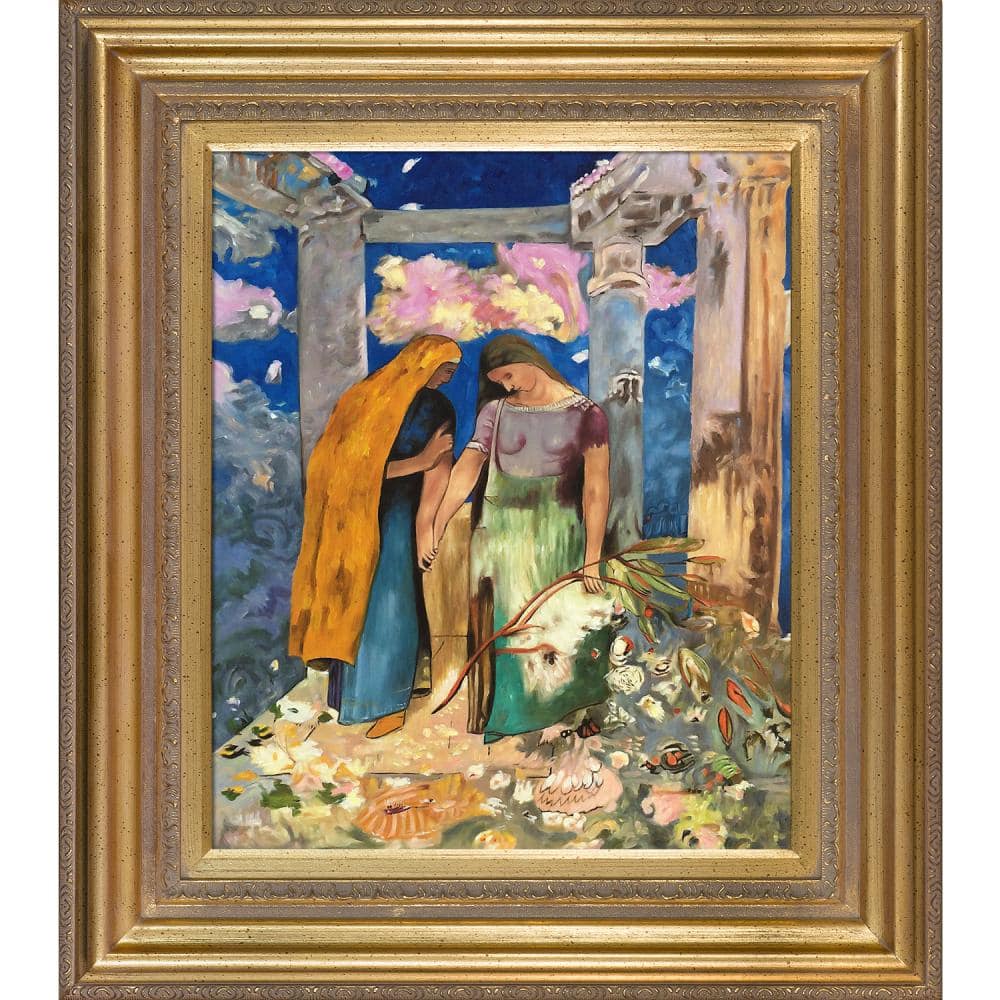 LA PASTICHE Mystical Conversation, 1896 by Odilon Redon Mediterranean ...