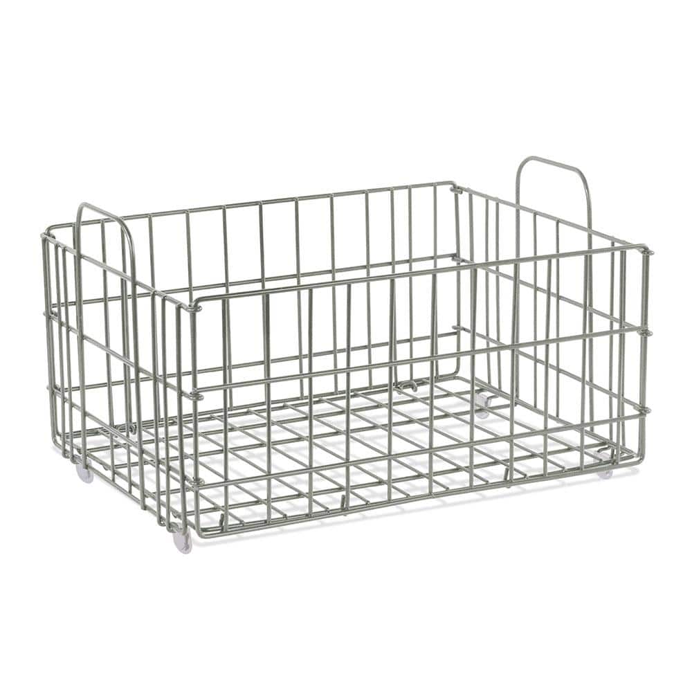 Afoxsos Table Top Collapsible Wire Basket, Metal Stackable Basket for ...