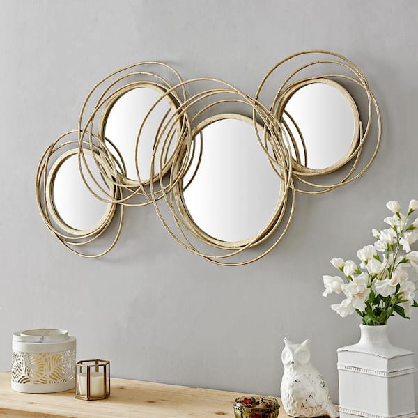 Swirl Oval Mirrors