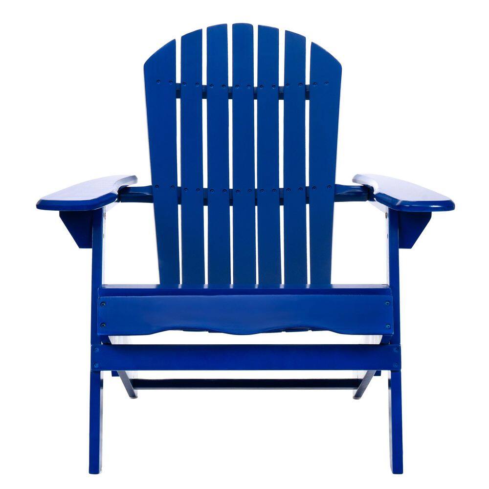 TIRAMISUBEST Blue Adirondack Chair JMXS000410 - The Home Depot