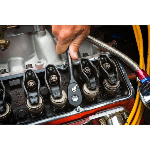 Husky 100-Position 3/8 in. Drive Universal Socket Wrench Set (26-Piece ...