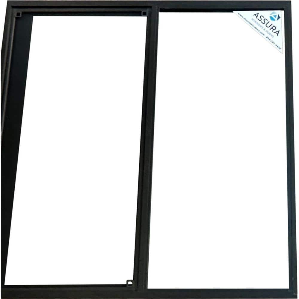 ASSURA 6900 Series 37 in. x 50.625 in. XO Bronze Sliding Aluminum ...