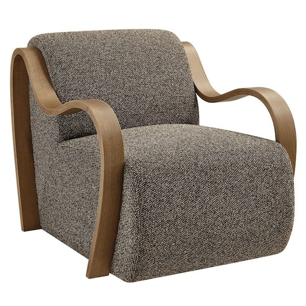 MODWAY Atrium Lattice Boucle Accent Armchair in Earth EEI-7490-ETH ...