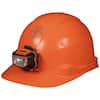 Klein Tools Hard Hat Non-vented Orange Cap Style with Headlamp 60900 ...