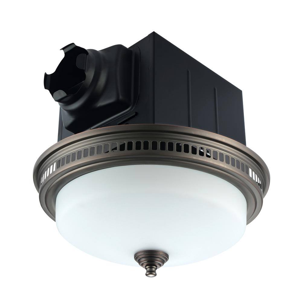 Akicon 110 CFM Ceiling Bathroom Exhaust Fan With LED Light And