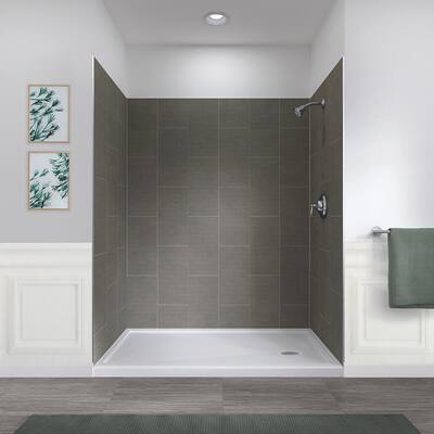 60 x 30 - Right - Base & Wall - Shower Stalls & Kits - Showers - The ...