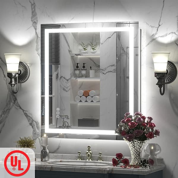 Reviews for Apmir 32in.W x 32in.H Square Frameless UL Certified Front ...