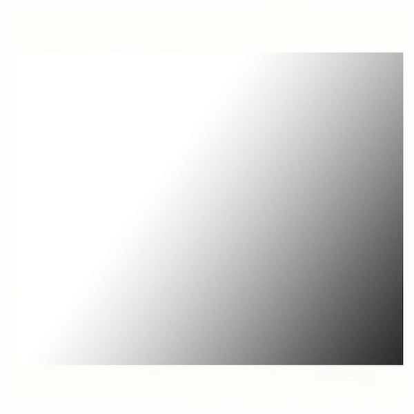 LIVACA 35 in. W x 28 in. H Rectangular Frameless LED Lighted Dimmable ...