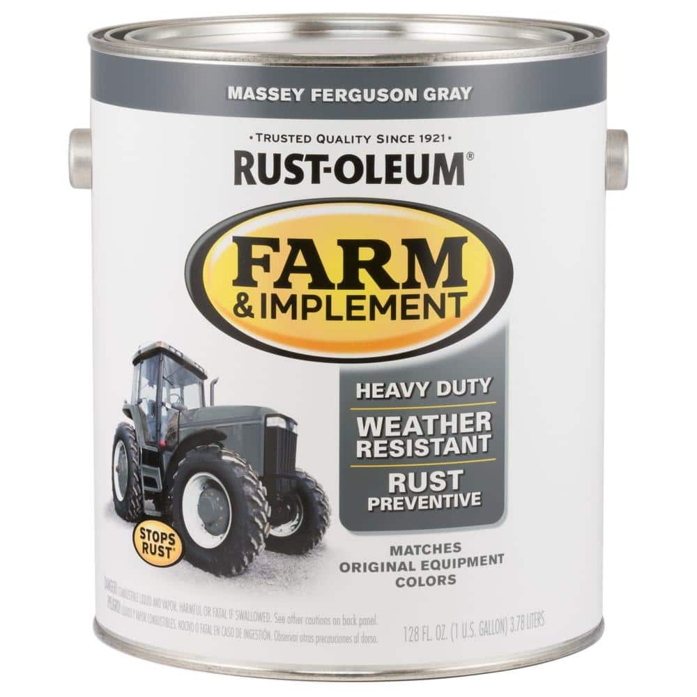 Reviews for Rust-Oleum 1 gal. Farm Equipment Massey Ferguson Gray ...