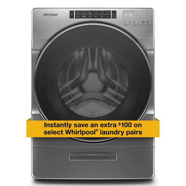 Have a question about Whirlpool 5.0 cu. ft. High Efficiency Chrome ...