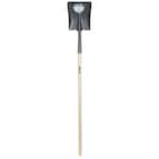 ANViL Wood Handle Digging Shovel 3589600 - The Home Depot