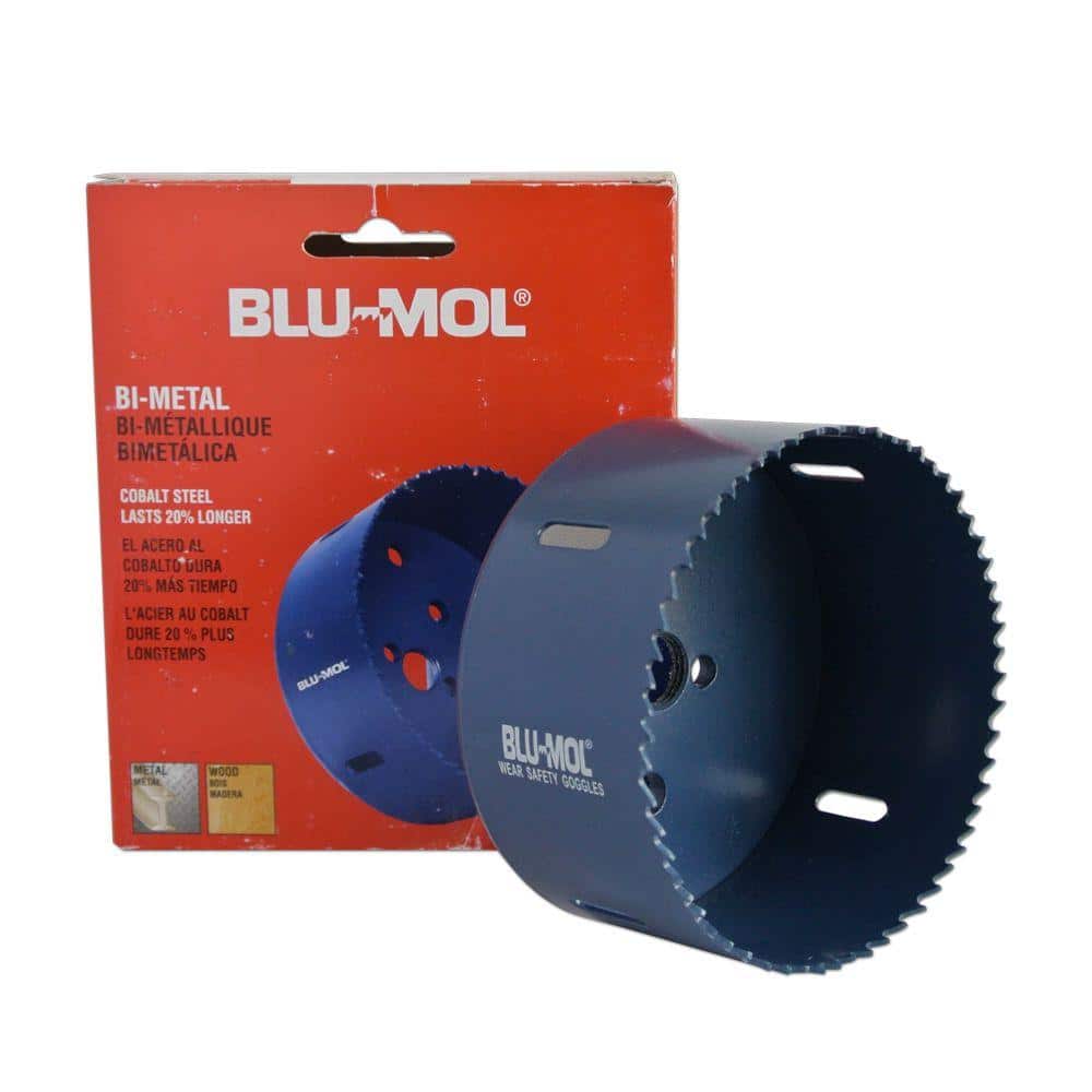 BLU-MOL Disston 4-1/8 in. Bi-Metal Hole Saw 566 - The Home Depot