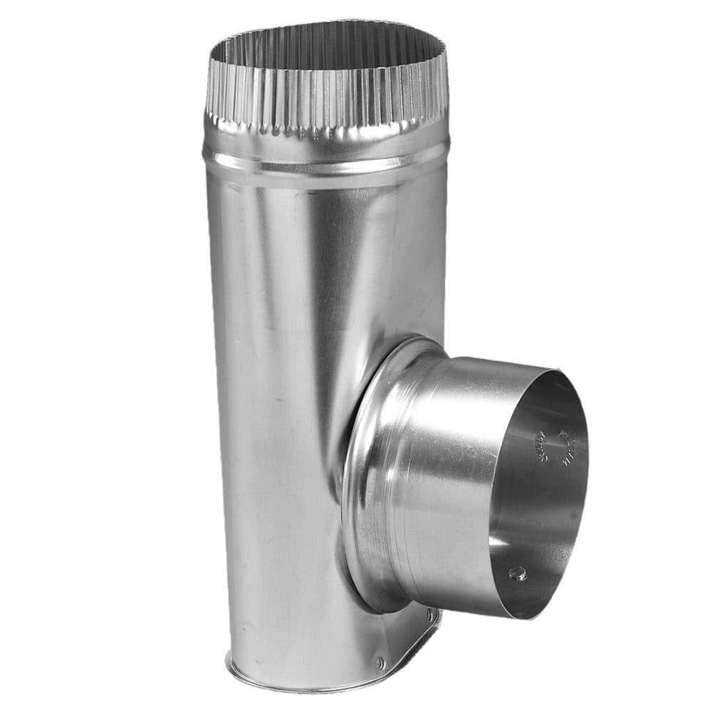 Everbilt 4 in Dia. x 10 in. L Aluminum Offset Duct Connector AMDOC/6RHD ...