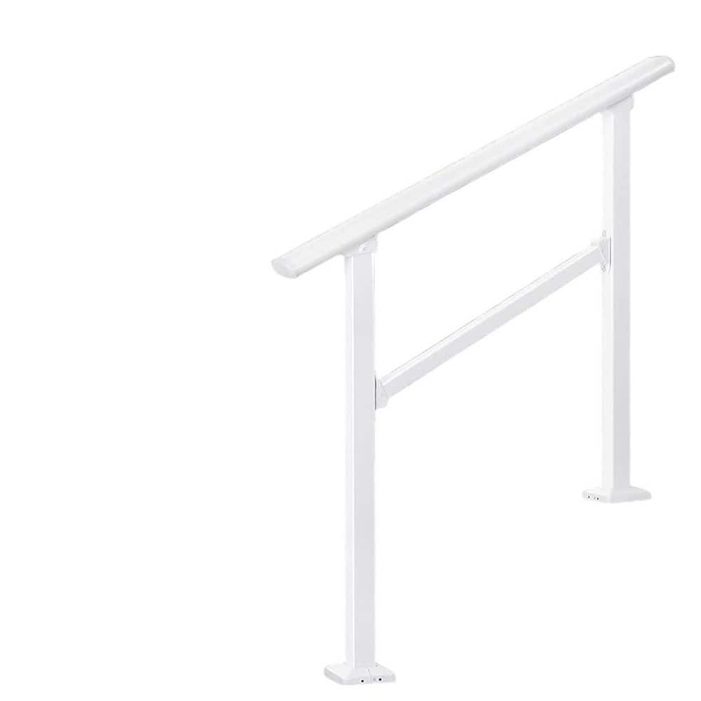 Afoxsos 3 Step Metal Handrail Kit for Outdoor and Indoor Stairs ...