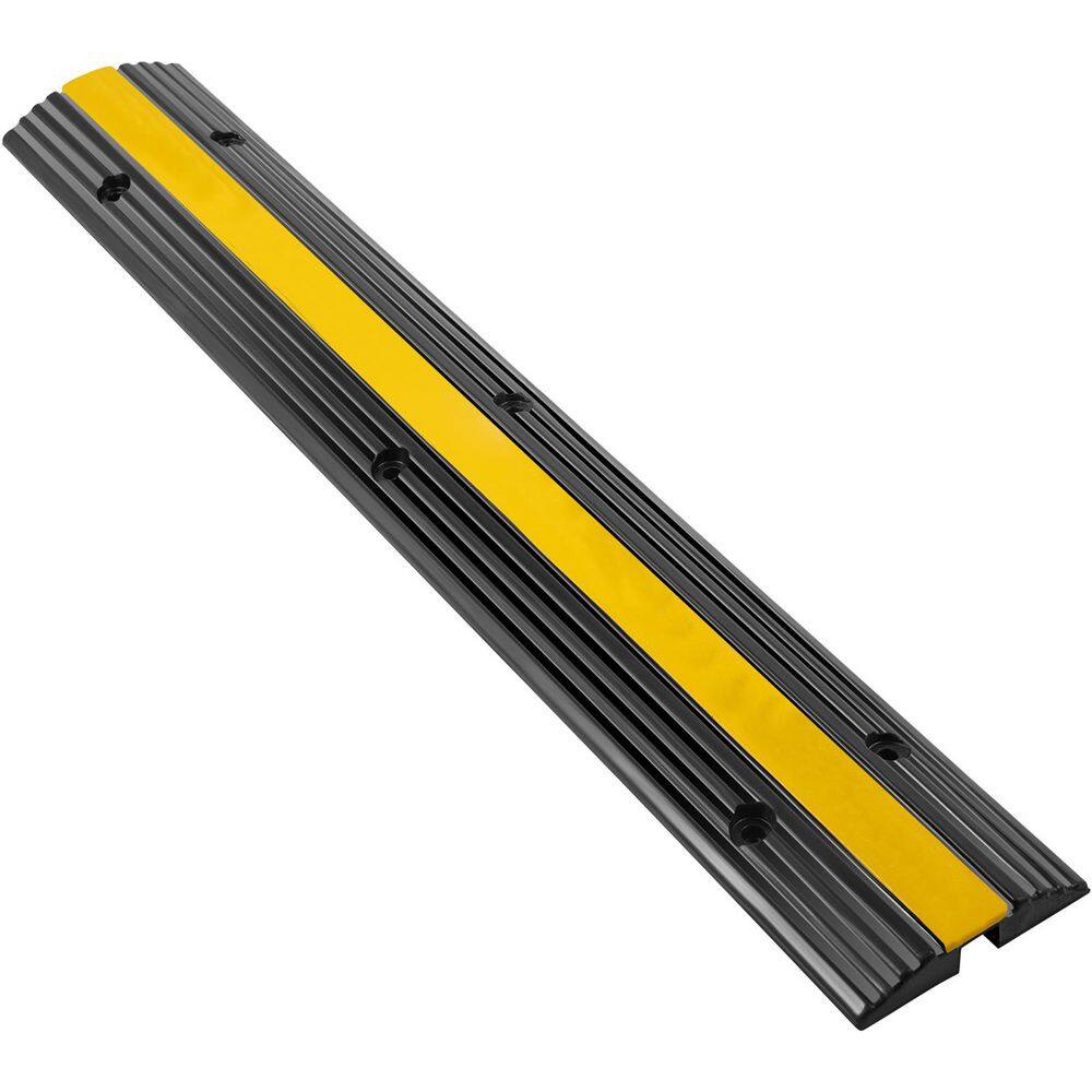 SVOPES Cable Protector Ramp, 6 in. W x 3.33 ft. L, Set of 4 Single ...