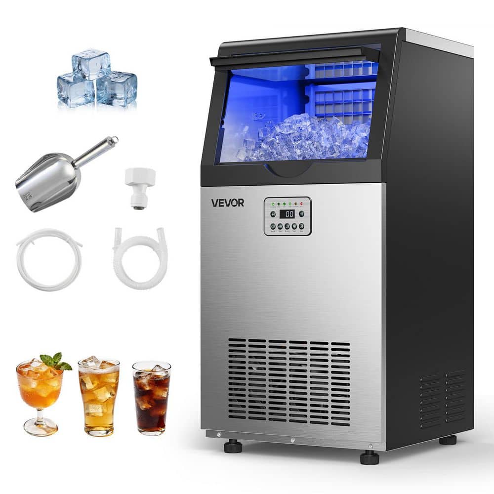 Reviews for VEVOR Commercial Ice Maker 100 lbs./24 H with 30 lbs ...