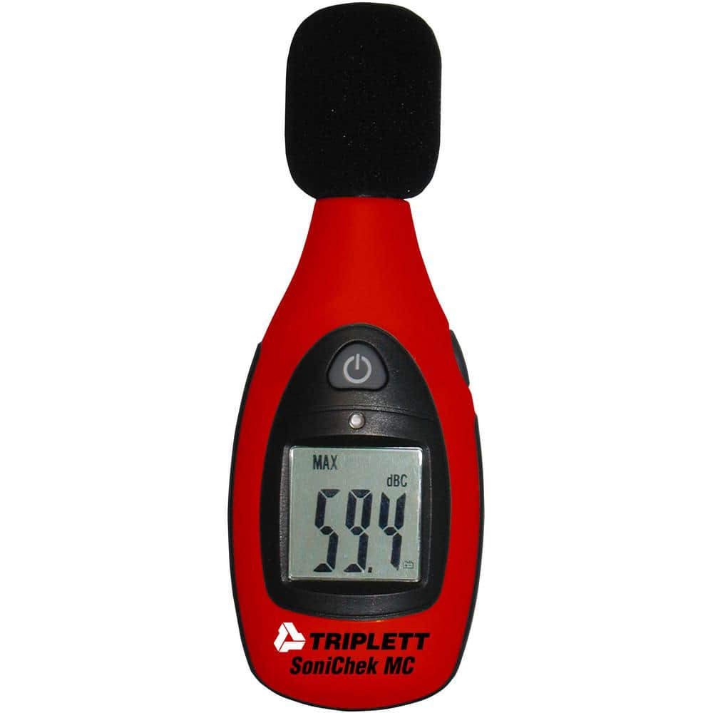 TRIPLETT SoniChek Compact Sound Level Meter TSC-MC1 - The Home Depot