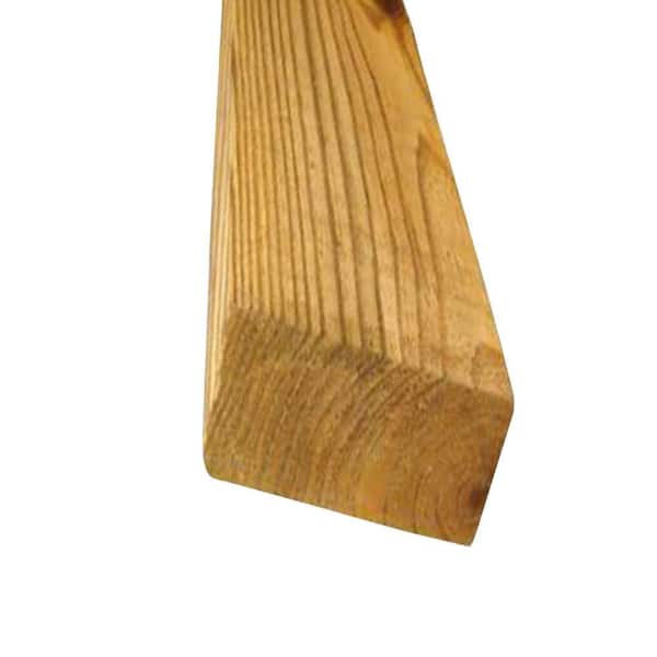 WeatherShield 2 in. x 4 in. x 10 ft. #2 Prime Pressure-Treated Lumber ...