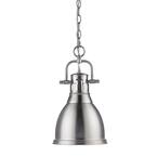 Golden Lighting Duncan Collection 1-Light Chrome Mini Pendant ...
