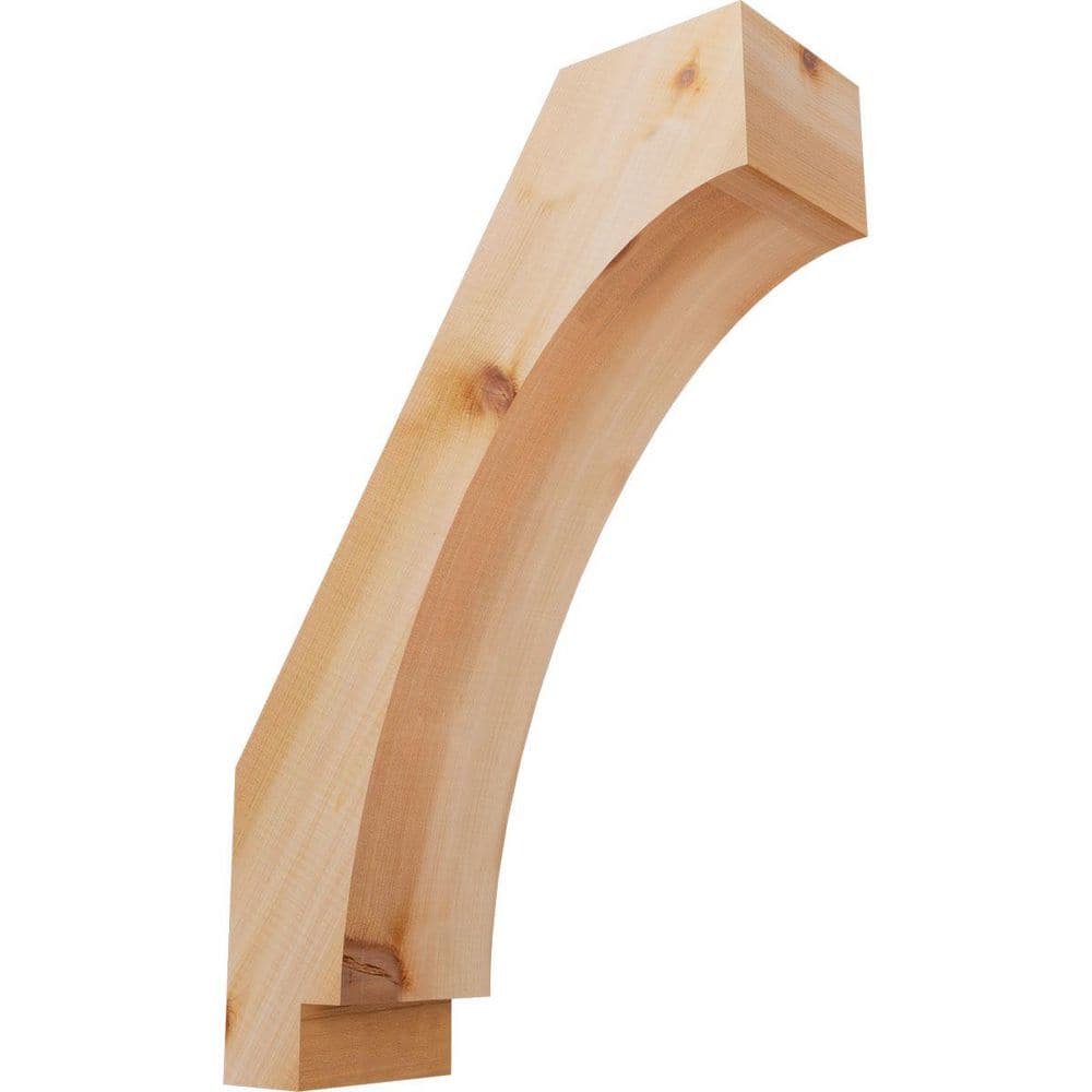 Ekena Millwork 5 1/2"W x 16"D x 24"H Imperial Smooth Knee Brace ...