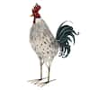 Alpine Corporation Metal White Feathered Rooster Decor JAD156 - The ...