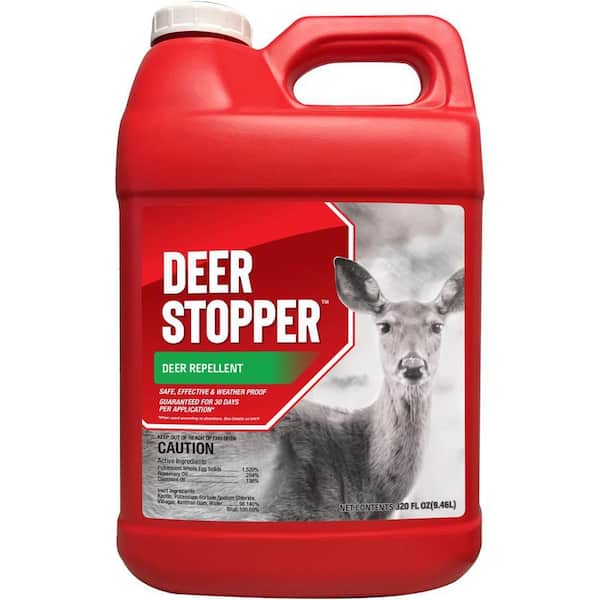 ANIMAL STOPPER Deer Stopper Animal Repellent, 2.5 Gallon Ready-to-Use ...