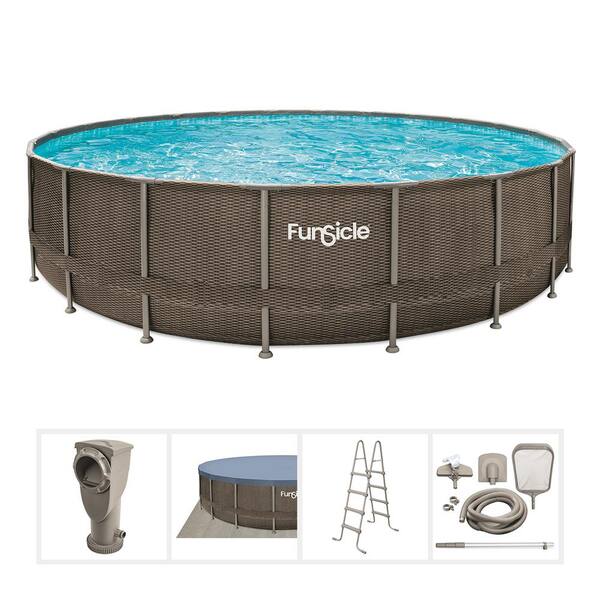 Round-21 ft. - Above Ground Pools - The Home Depot