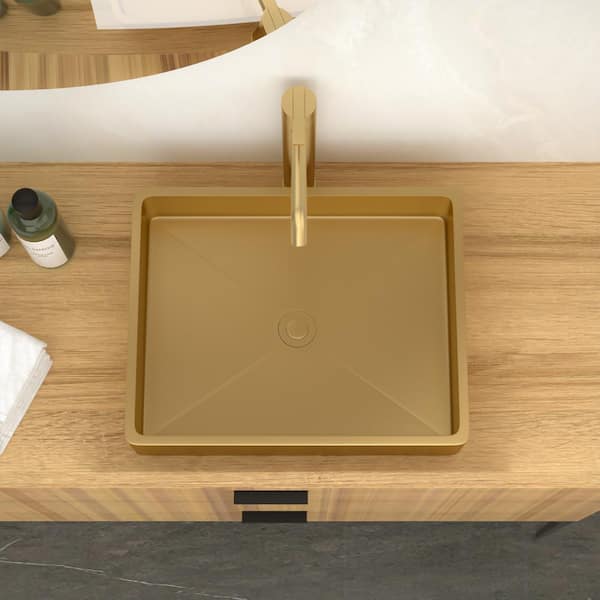 Yellow 19 Inch Bathroom Sink