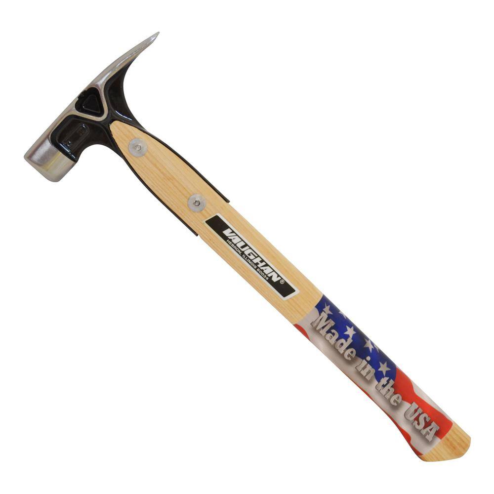 Vaughan 18 oz. Carbon Steel Rip Hammer with 17 in. Hardwood Handle ...