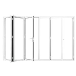 ARK DESIGN 107 in. x 96 in. Left Center Opening/Outswing Double ...