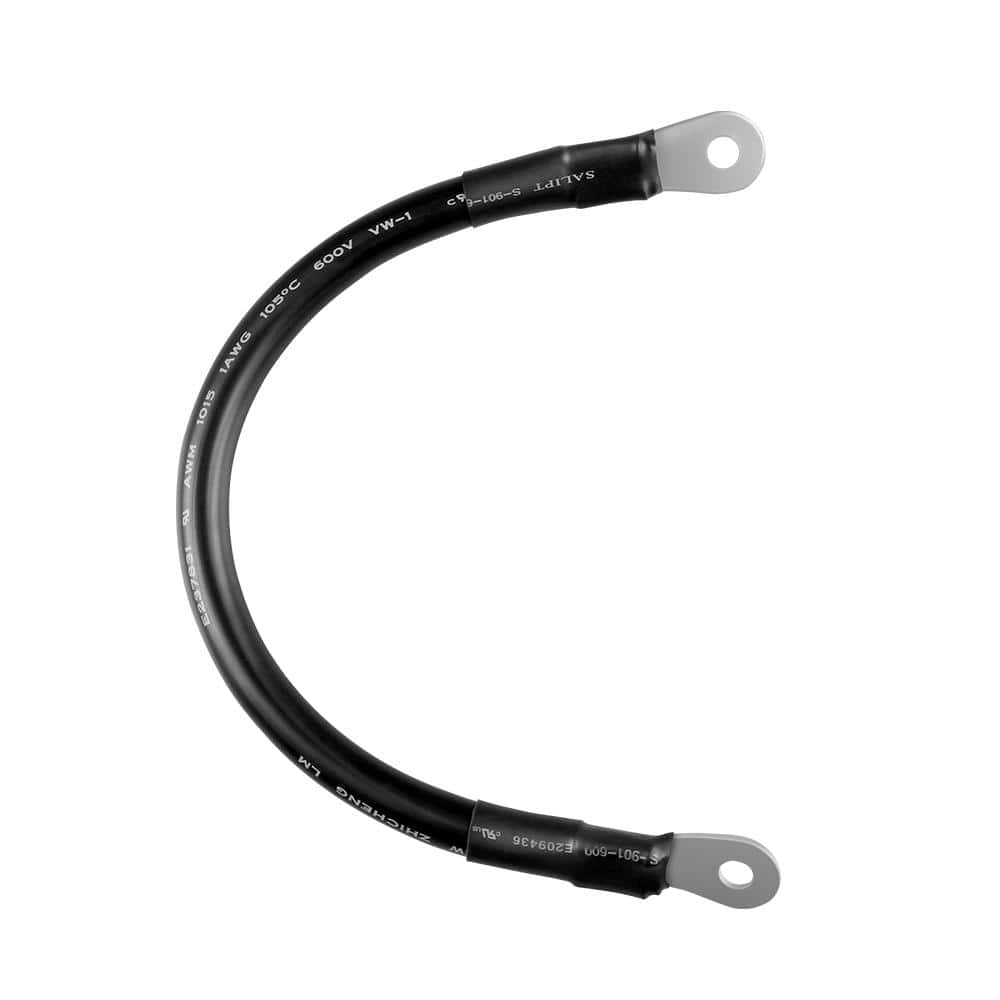 Renogy Copper Battery Interconnect Cable for 5/16 in Lugs RBCCB12IN1 - The Home Depot