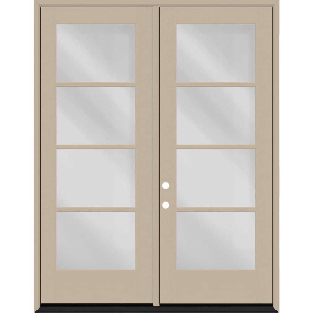 Steves & Sons Legacy 64 in. x 96 in. Icon 4L Modern Clear Glass ...