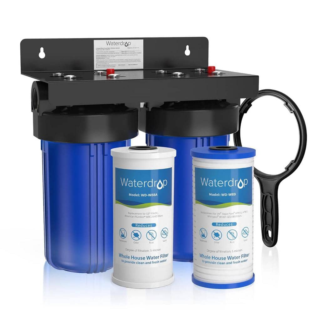Lukvuzo Whole House Water Filter System 5-Stage Filtration with Carbon ...