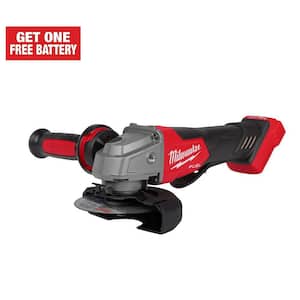 Milwaukee 11 Amp Corded 4-1/2 in. Small Angle Grinder with Lock-On Paddle Switch 6142-30 - The ...