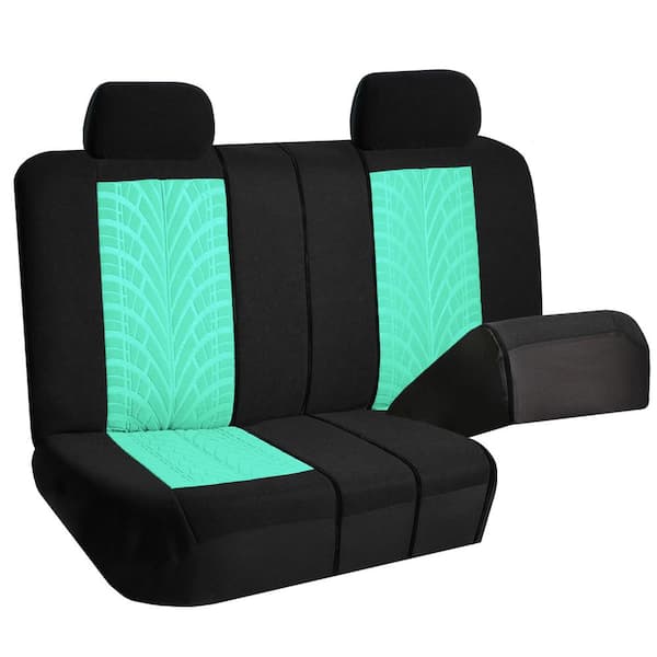 Polyester 47 in. x 23 in. x 1 in. Travel Master Full Set Car Seat Covers