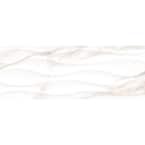 EMSER TILE Sculpture Venato Wave 12.99 in. x 35.83 in. Glossy Marble ...
