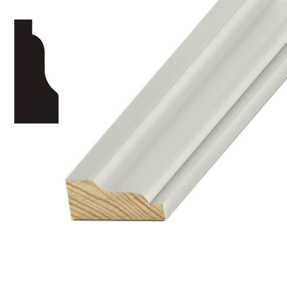 Builders Choice OP 616 11/16 in. x 1-5/8 in. Treated Primed Finger ...