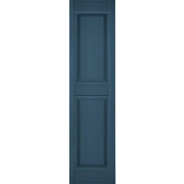 Reviews for Ekena Millwork 14-1/2 in. x 80 in. Lifetime Vinyl Custom 2 Equal Raised Panel ...