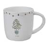Split P Rustic Christmas Joy 16 oz. White Stone Mug - (Set of 4) 9952 ...