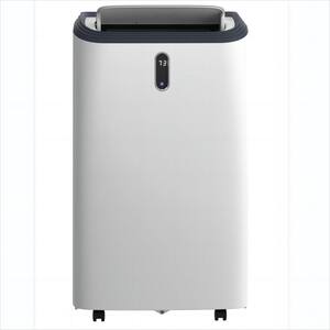 Hunter 10,000 BTU 6,500 BTU (DOE) Portable Air Conditioner in White ...