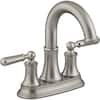 KOHLER Capilano 4 in. Centerset 2-Handle Bathroom Faucet in Vibrant Brushed Nickel K-R30581-4D ...