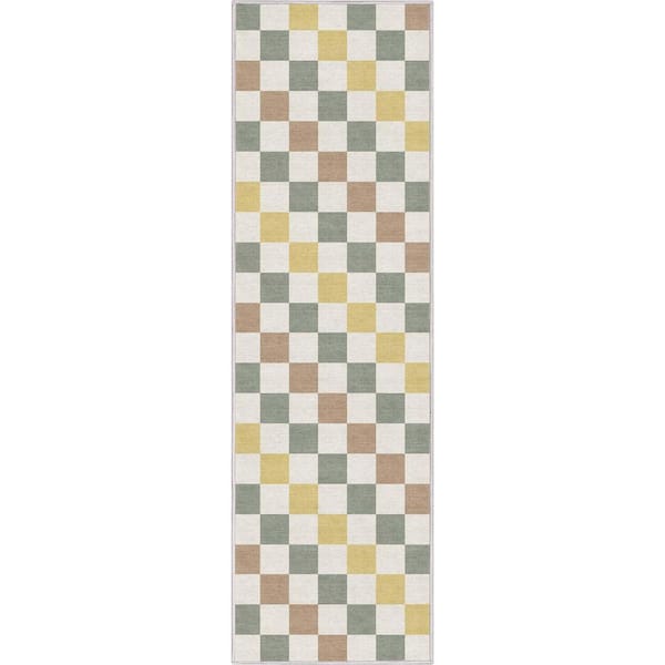 Well Woven Multi 2 ft. 3 in. x 7 ft. 3 in. Runner Flat-Weave Apollo ...