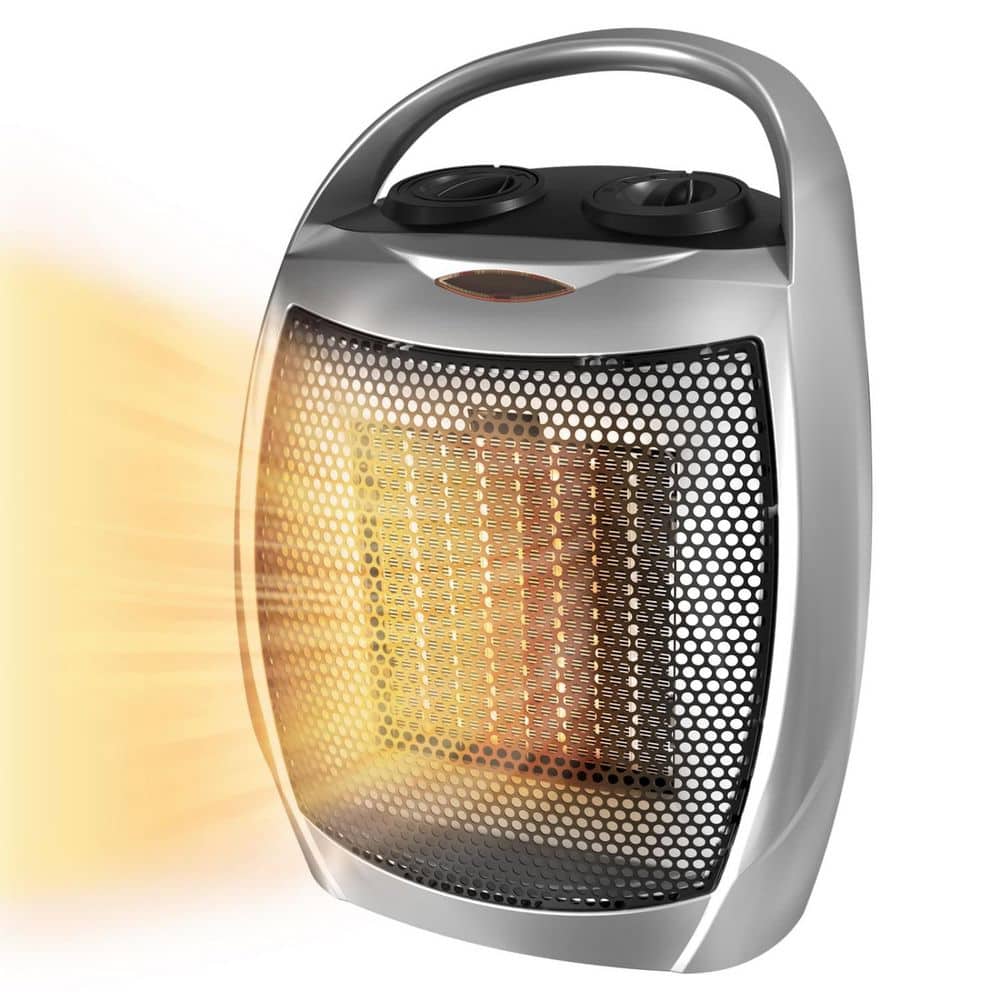 R.W.FLAME 1500W Compact Ceramic Heater, Portable for Indoor and Outdoor ...