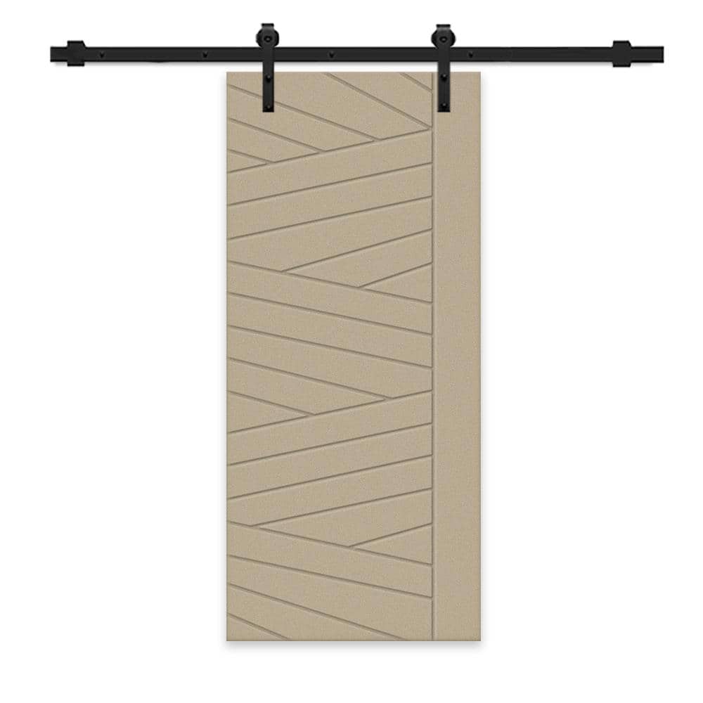 CALHOME 30 in. x 80 in. Unfinished Composite MDF Paneled Interior ...