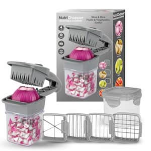 As Seen on TV Nutri Slicer XL 4-in-1 Portable Easy Storage Handheld ...