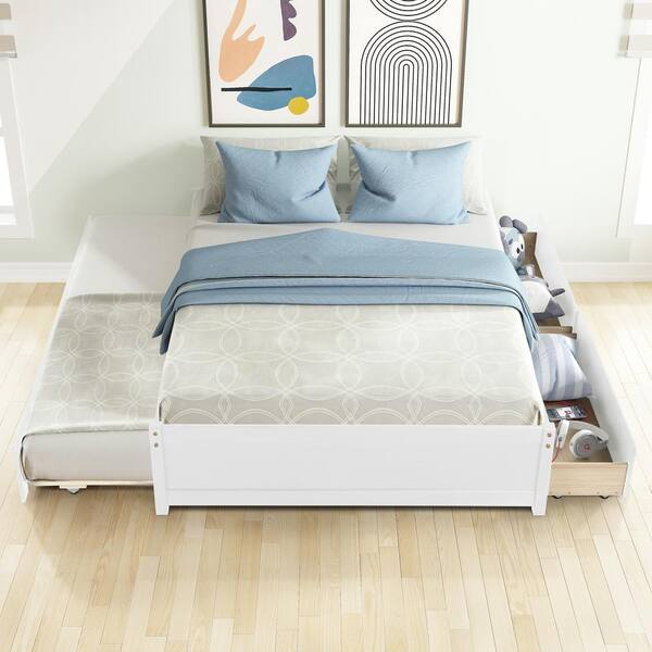 Bed trundle full store